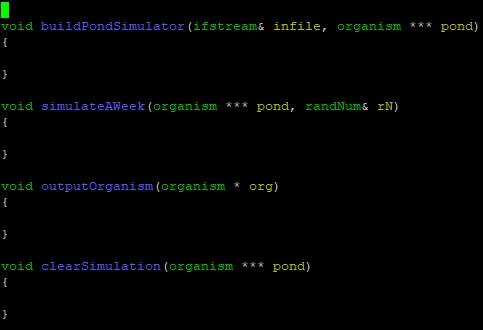 Solved Please help me fill in the .cpp files for this | Chegg.com
