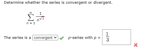Solved Determine whether the series is convergent or | Chegg.com