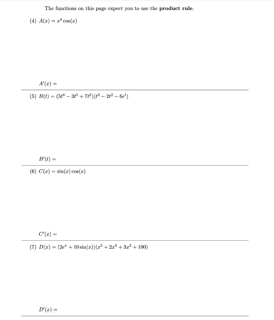 Solved The functions on this page expect you to use the | Chegg.com