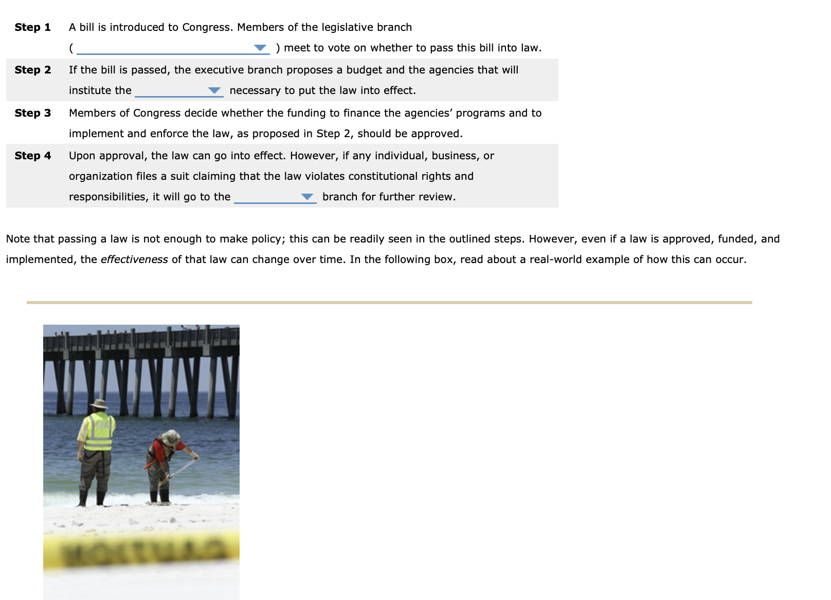 Bill Law Example