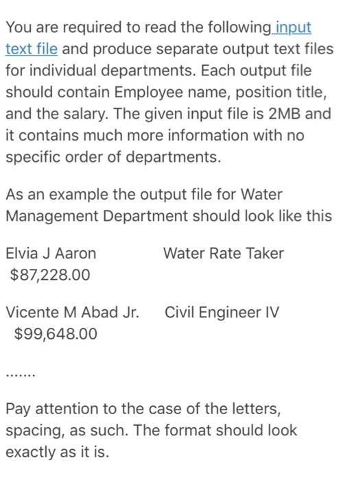 Solved The following must be written in Java code. The | Chegg.com