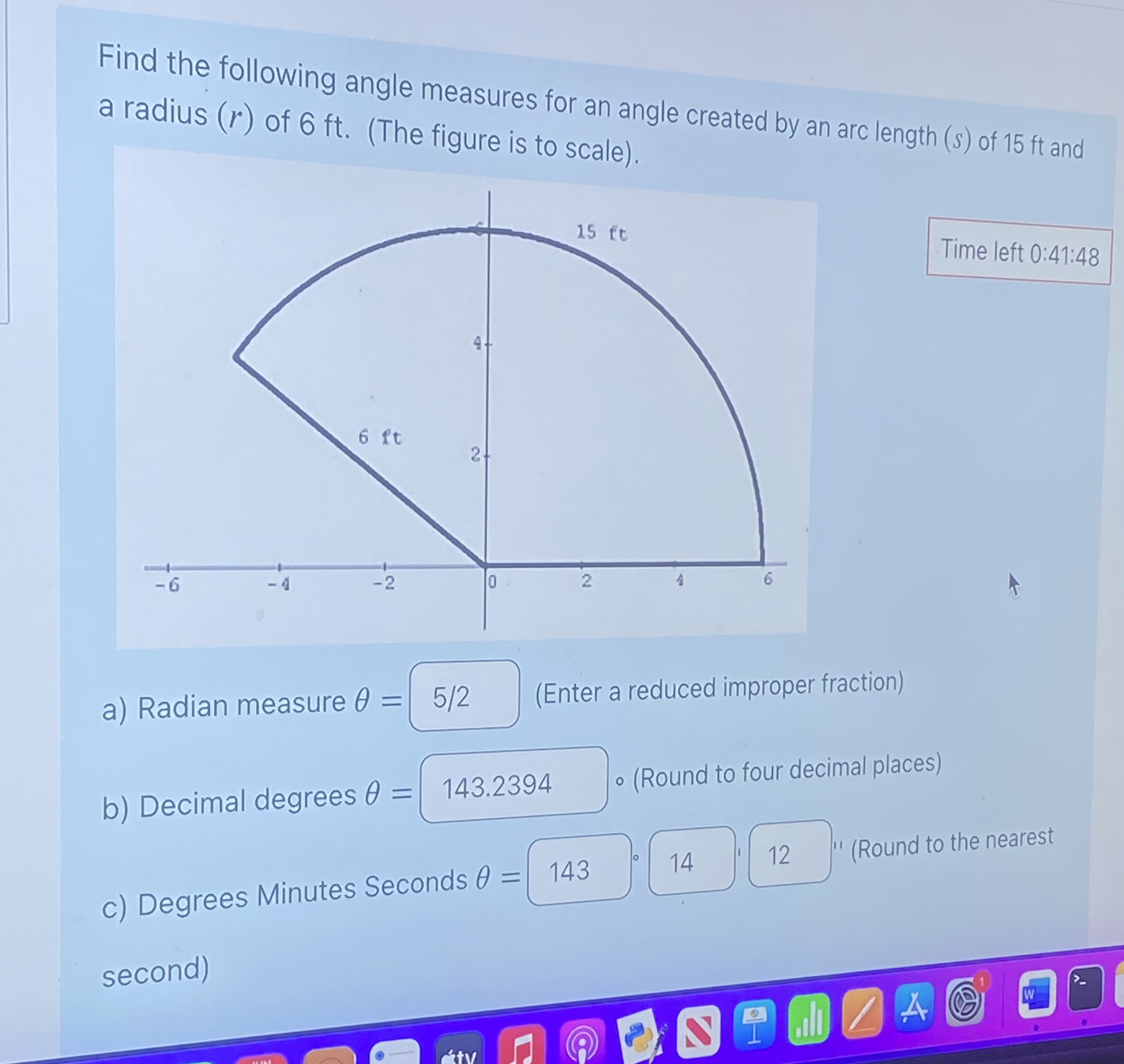 Solved Find the following angle measures for an angle | Chegg.com