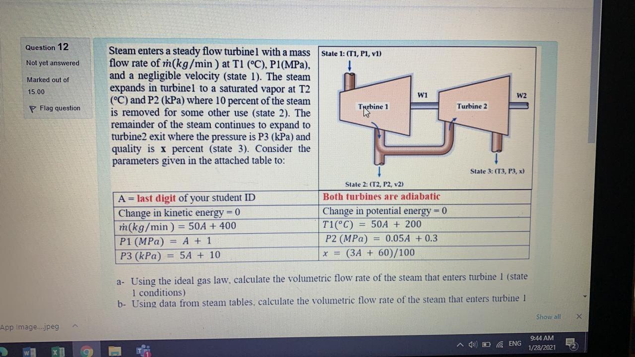 Solved a- Using the ideal gas law, calculate the volumetric | Chegg.com