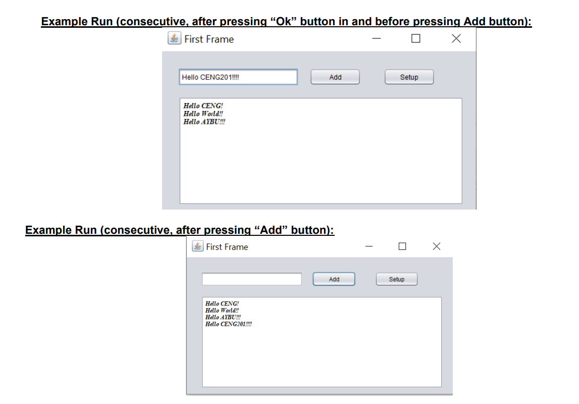 Solved Write a Java program that inputs a string and the | Chegg.com