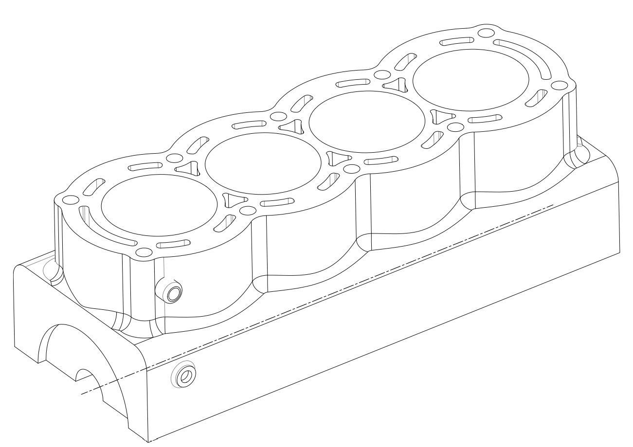 Solved Draw the top view for this drawing with AutoCAD 2021 | Chegg.com