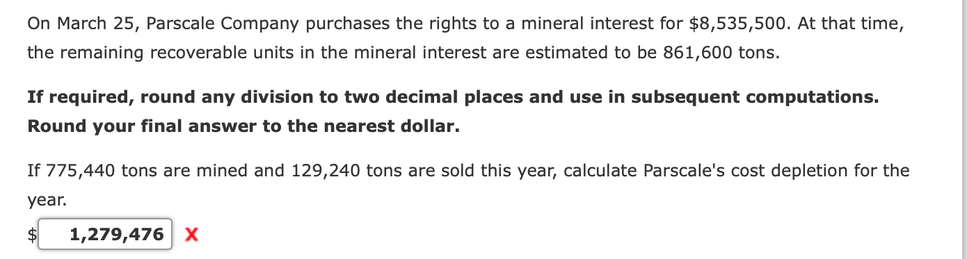 Solved On March 25, Parscale Company purchases the rights to | Chegg.com