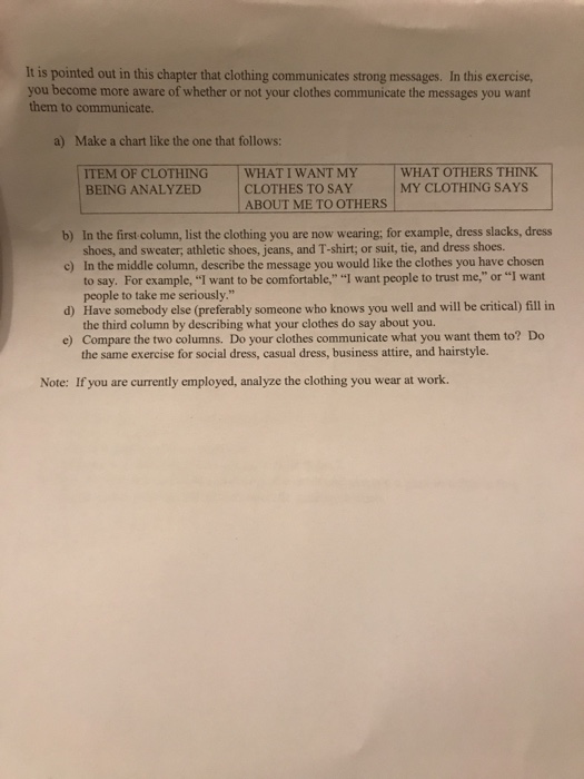 Solved Move quickly through the following list of traits. | Chegg.com