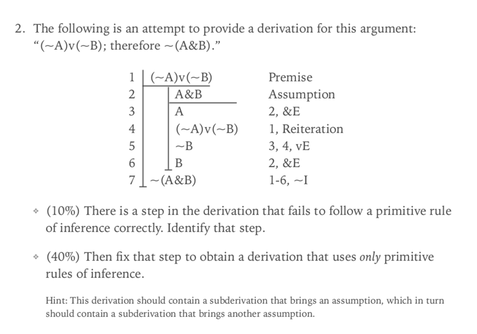 2. The following is an attempt to provide a | Chegg.com