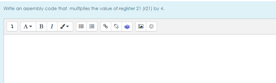 Solved Write an assembly code that multiplies the value of | Chegg.com