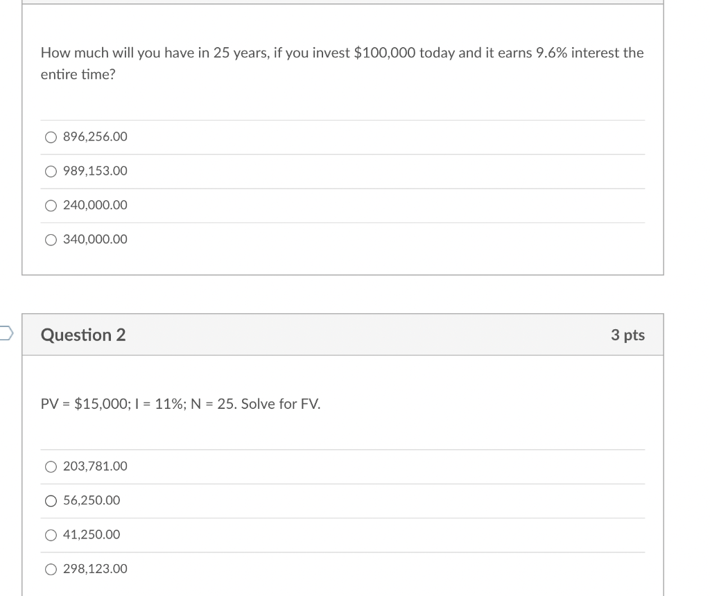 Solved How much will you have in 25 years, if you invest | Chegg.com