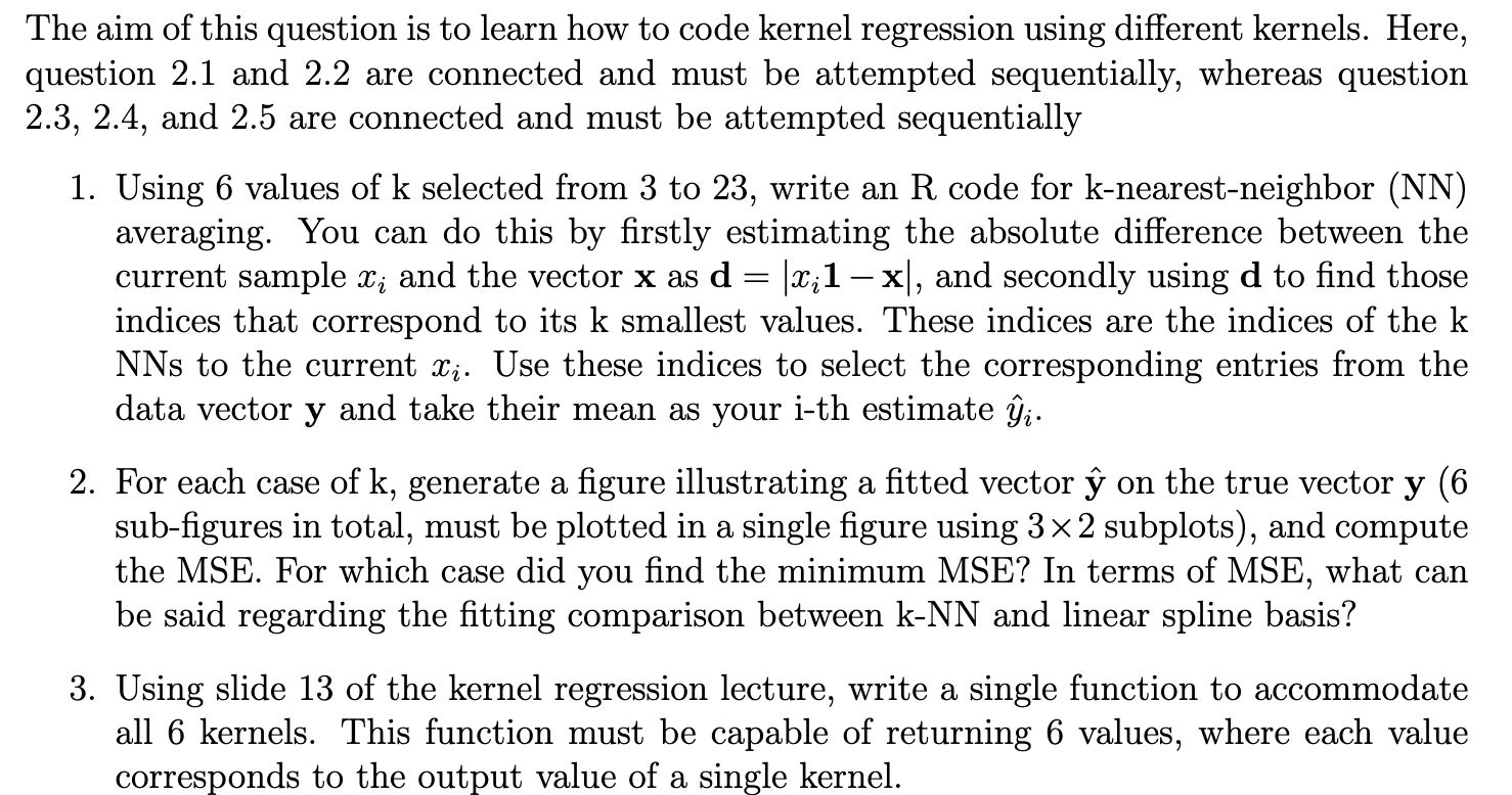 Solved The aim of this question is to learn how to code | Chegg.com