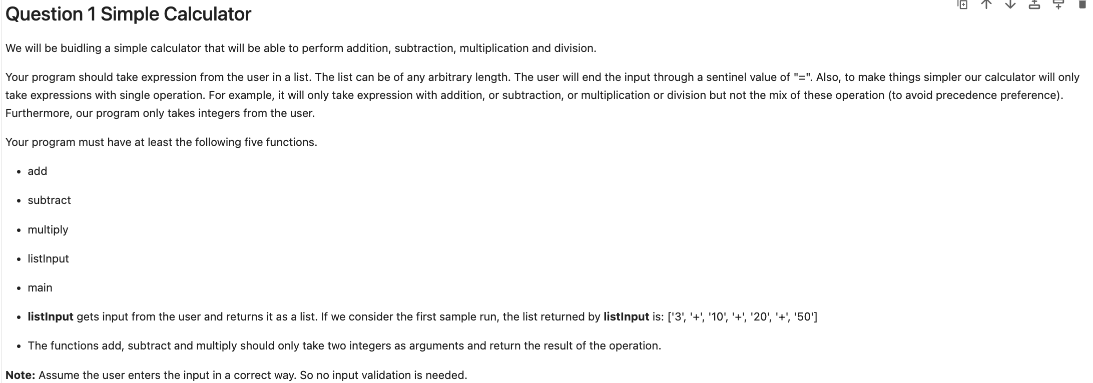 Solved The material for hw3 is Functions and lists. | Chegg.com