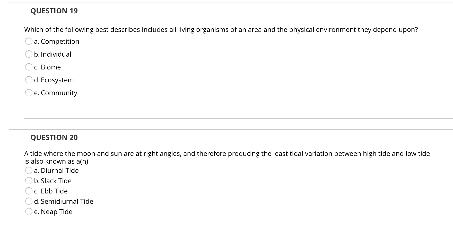 Solved QUESTION 19 Which of the following best describes | Chegg.com