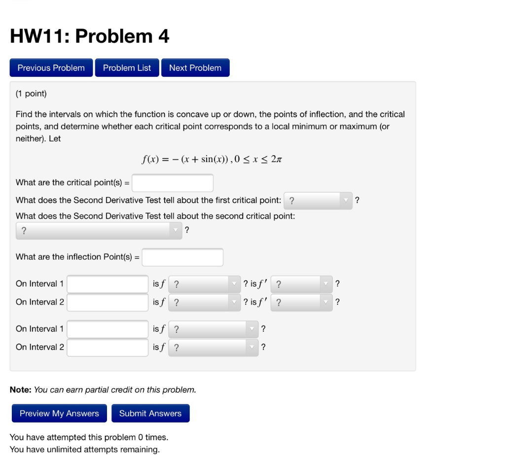 Solved HW11: Problem 4 Previous Problem Problem List Next | Chegg.com Solved HW11: Problem 4 Previous Problem Problem List Next | Chegg.com