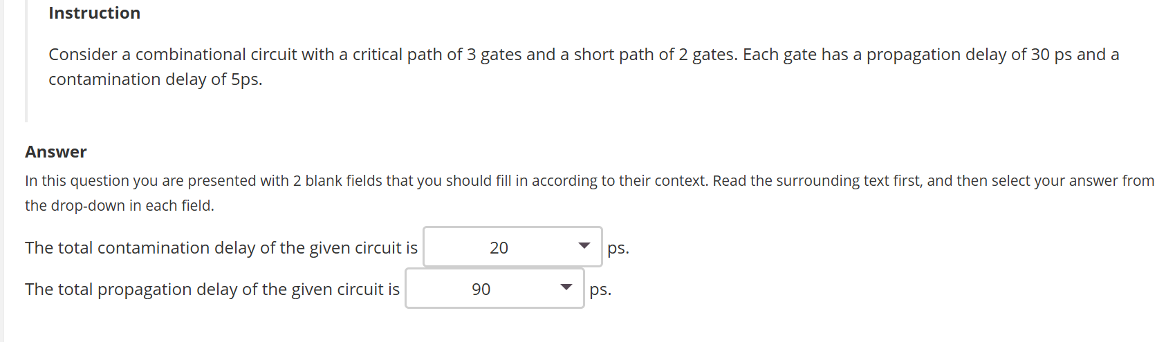 Solved InstructionConsider a combinational circuit with a | Chegg.com