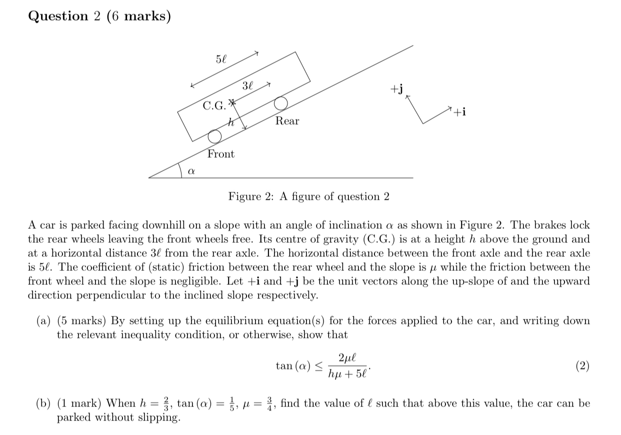 Solved Question 2 (6 marks) Figure 2: A figure of question 2 | Chegg.com