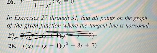 Solved In Exercises 27 through 31, find all points on the | Chegg.com