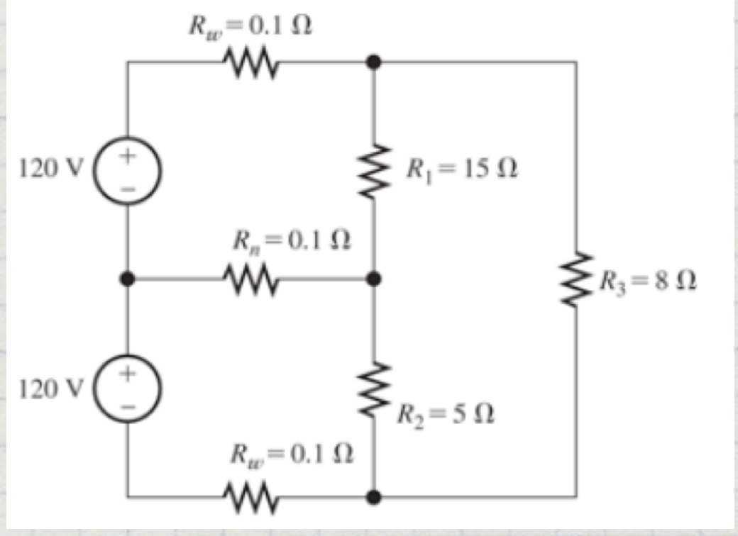 Solved The circuit shown below is the dc equivalent of a | Chegg.com