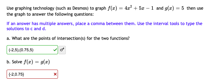 Solved Use graphing technology (such as Desmos) to graph | Chegg.com