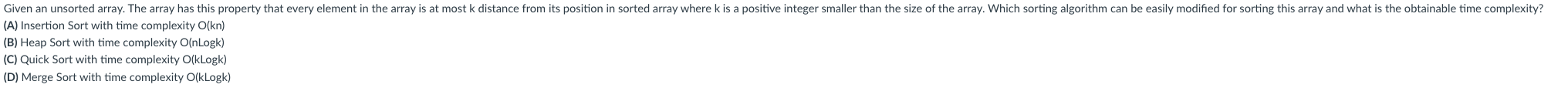 Solved Given an unsorted array. The array has this property | Chegg.com