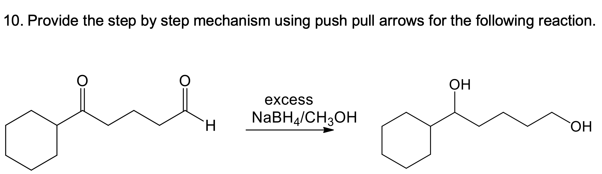 Nabh4 Ch3oh Mechanism