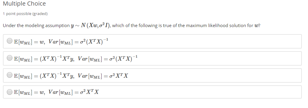 Solved Multiple Choice 1 point possible (graded) Under the | Chegg.com