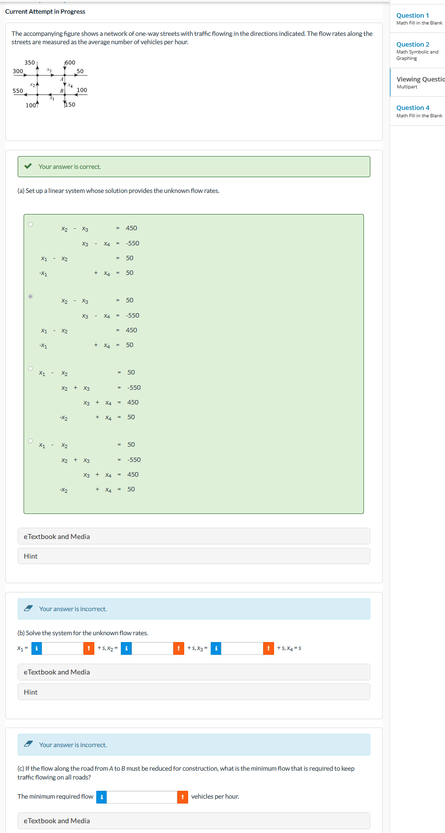 Solved I got the first part right but I need help on the 2nd | Chegg.com