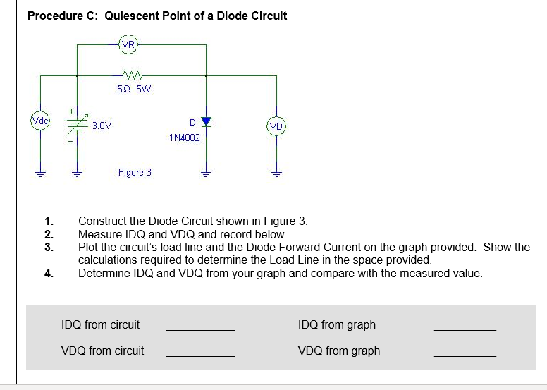 Solved Construct the Diode Circuit shown Figure 2. ﻿Adjust | Chegg.com