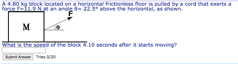 Solved A 4.80 kg block located on a horizontal frictionless | Chegg.com
