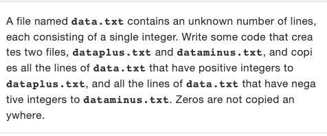 Solved A file named numbers.txt contains an unknown number | Chegg.com
