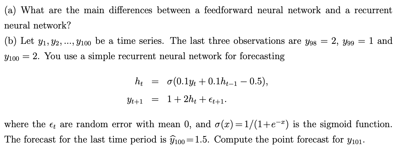 Solved (a) What are the main differences between a | Chegg.com