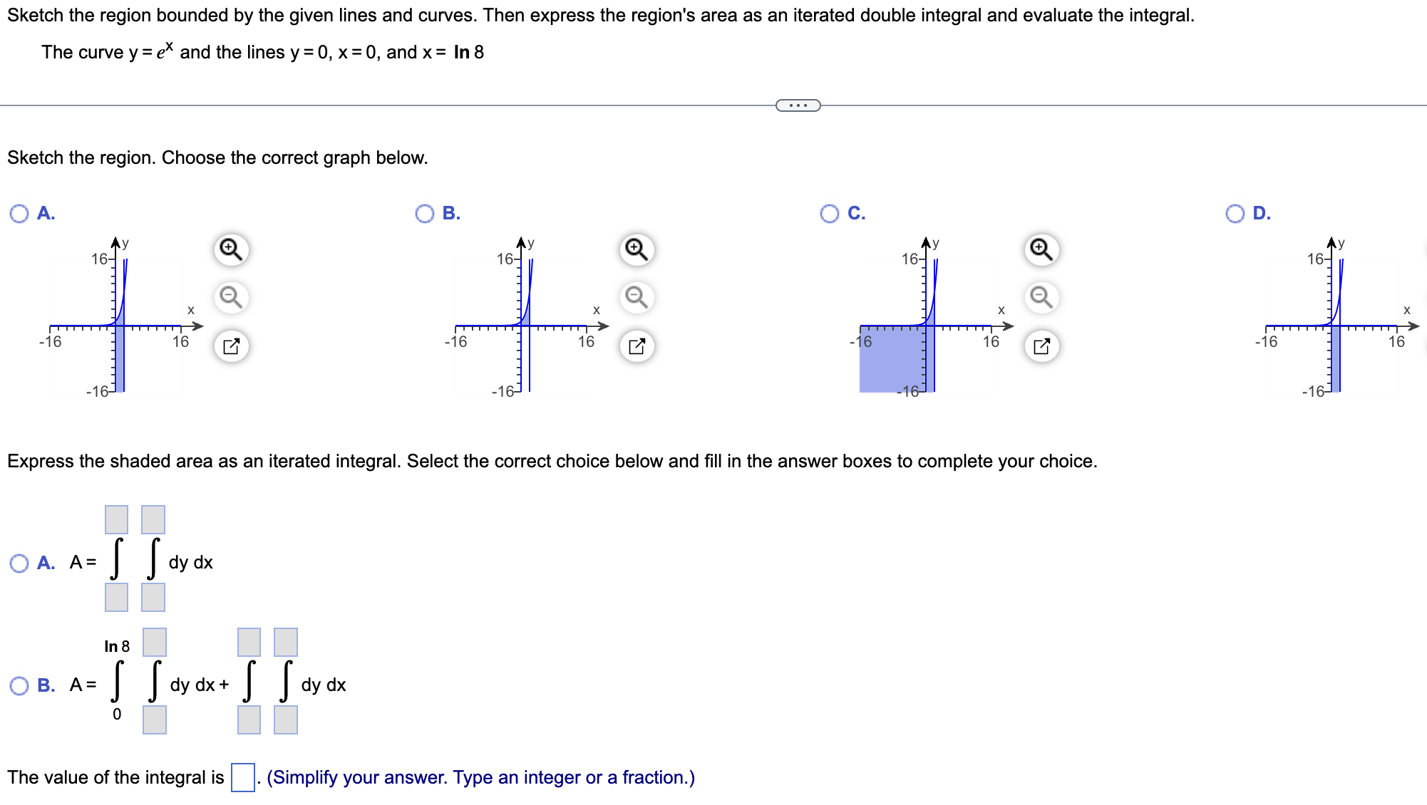 Solved Sketch the region bounded by the given lines and | Chegg.com