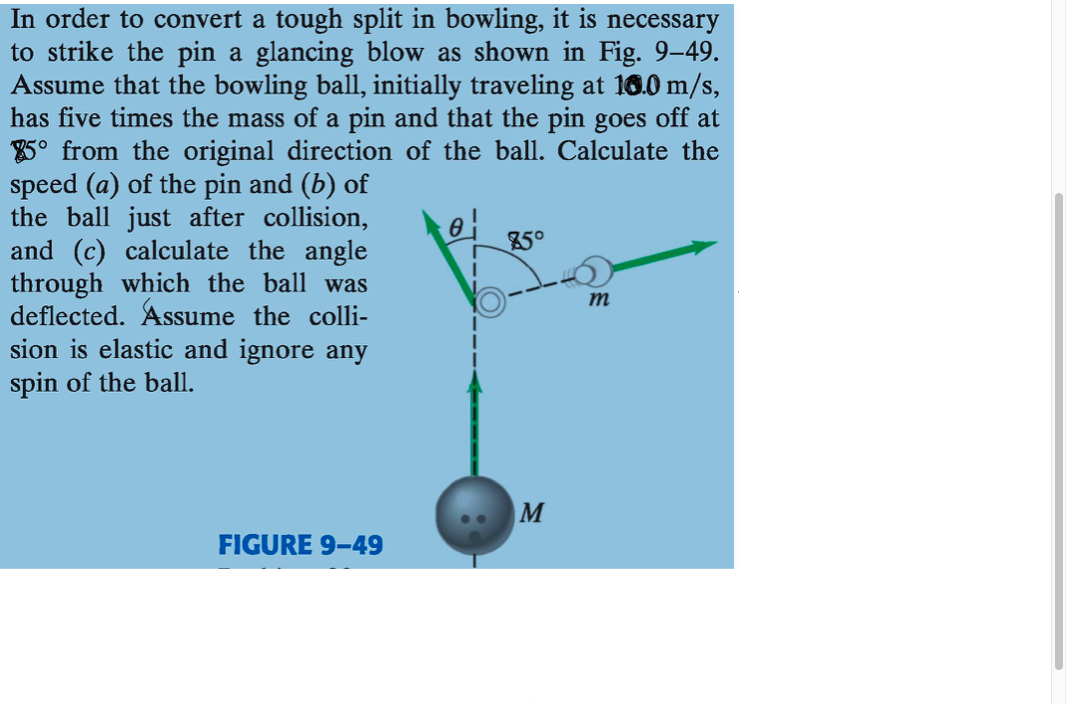 Solved In order to convert a tough split in bowling, it is | Chegg.com