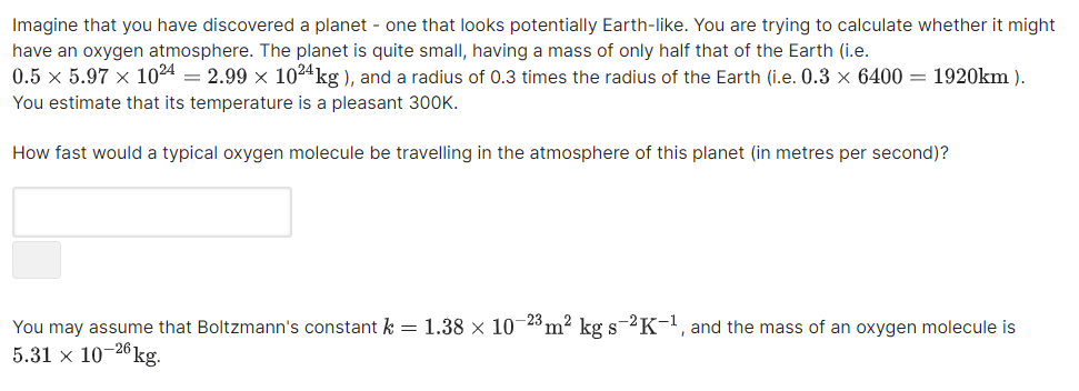 Solved Imagine that you have discovered a planet - one that | Chegg.com
