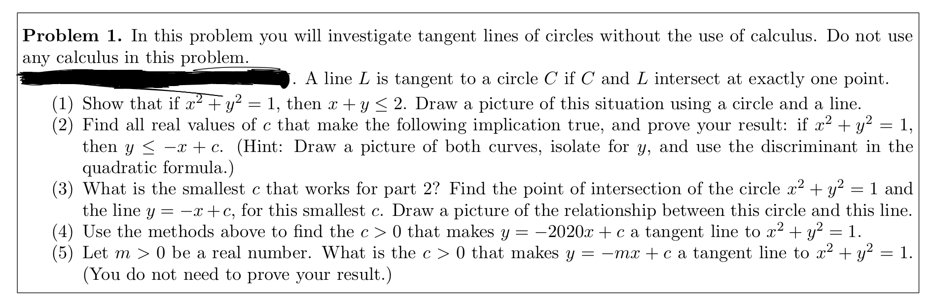 Solved Problem 1. In this problem you will investigate | Chegg.com