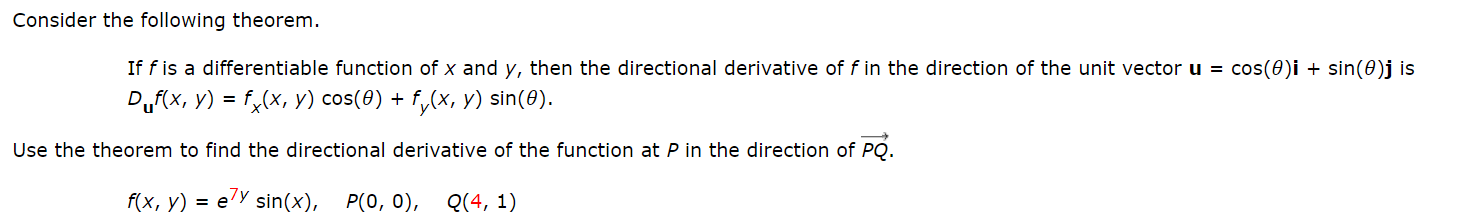 Solved Consider the following theorem.If f ﻿is a | Chegg.com