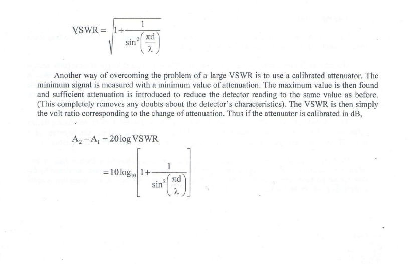 EXPERIMENT #4 - MEASUREMENT OF VOLTAGE STANDING WAVE | Chegg.com