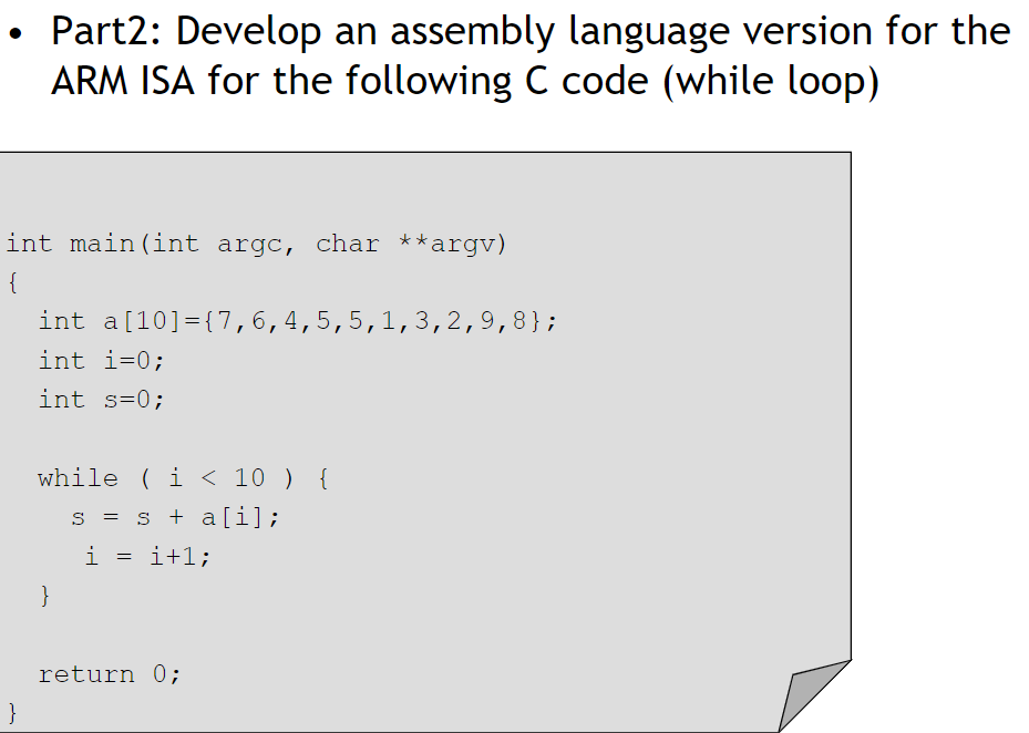 Solved These programs need to be written in ARMV7 and I am | Chegg.com