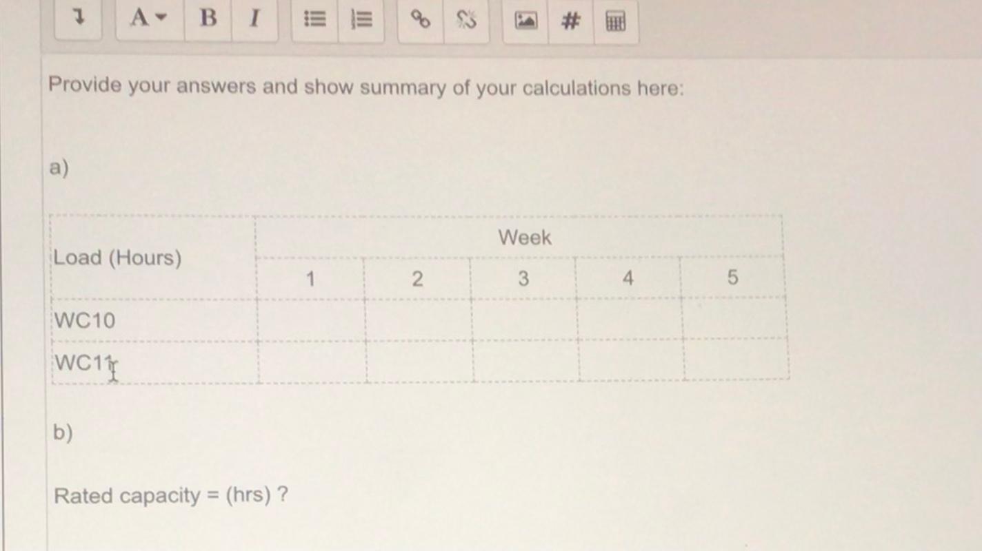 Product structure and MPS plan for product A in | Chegg.com