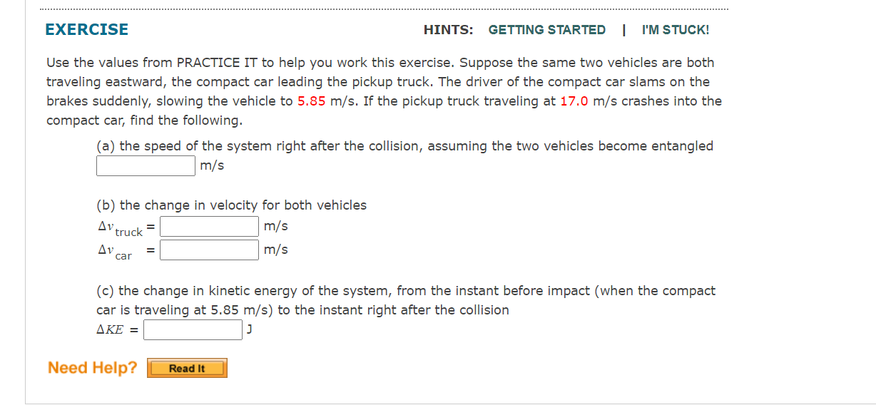 EXERCISE HINTS: GETTING STARTED | I'M STUCK! Use the | Chegg.com