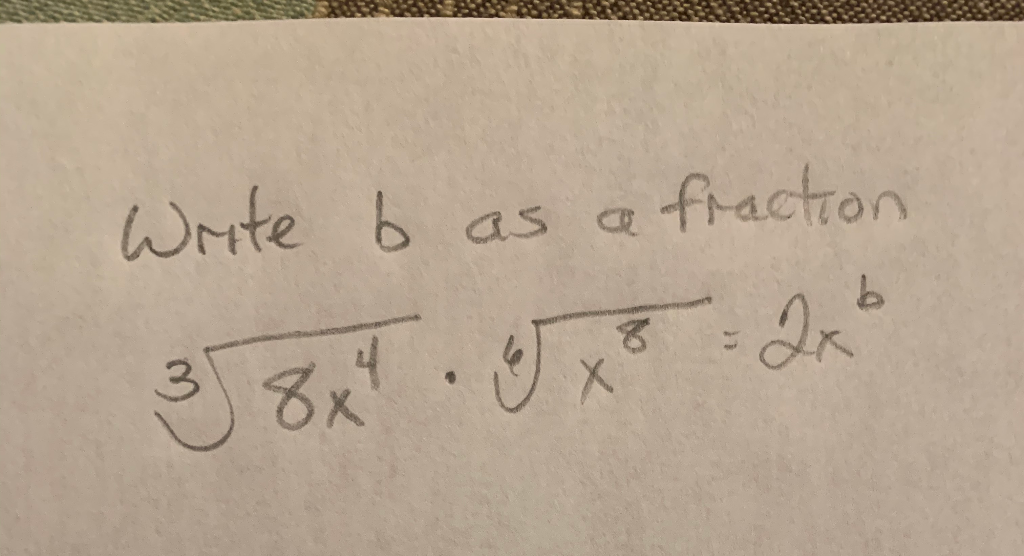 Solved Write b c fraction as a X 38x* .. | Chegg.com
