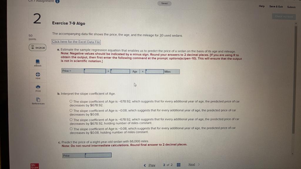 Solved AutoSave Oit) File Home Insert Draw Page Layout | Chegg.com