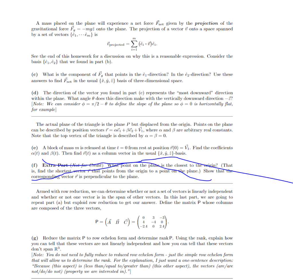Solved Problem 3.1 - A Block Sliding Down an Incline You | Chegg.com