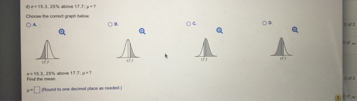 Solved Every Normal model is defined by its parameters, the | Chegg.com