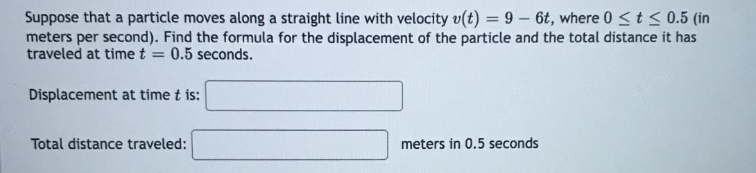 [solved] Suppose That A Particle Moves Along A Straight L