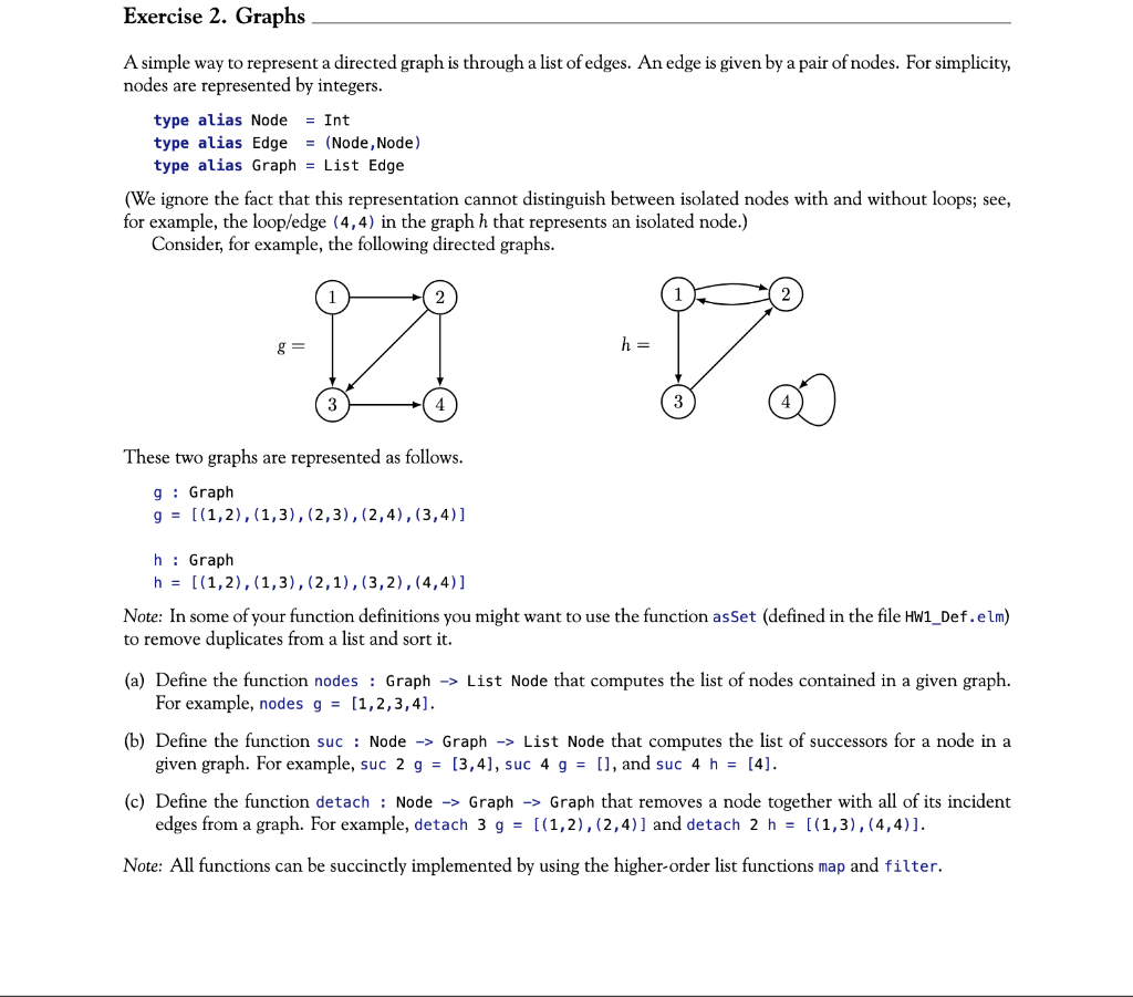 Solved Need this to be done in Elm only Code provided type | Chegg.com