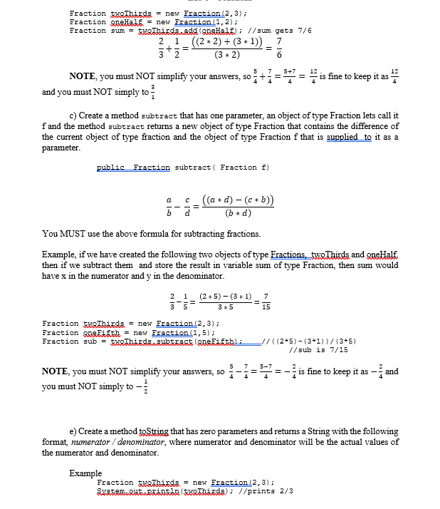Solved 1. Your task is to model the fraction number with | Chegg.com