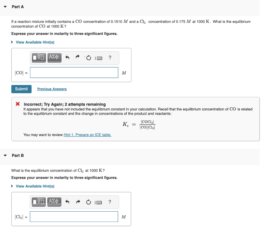 Solved MISSED THIS? Watch KCV: Finding Equilibrium | Chegg.com