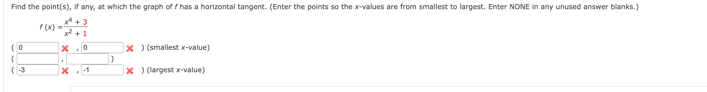 Solved Find the point(s), if any, at which the graph of f | Chegg.com