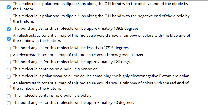 Solved Consider the molecule CF 3H. Draw the structure for | Chegg.com